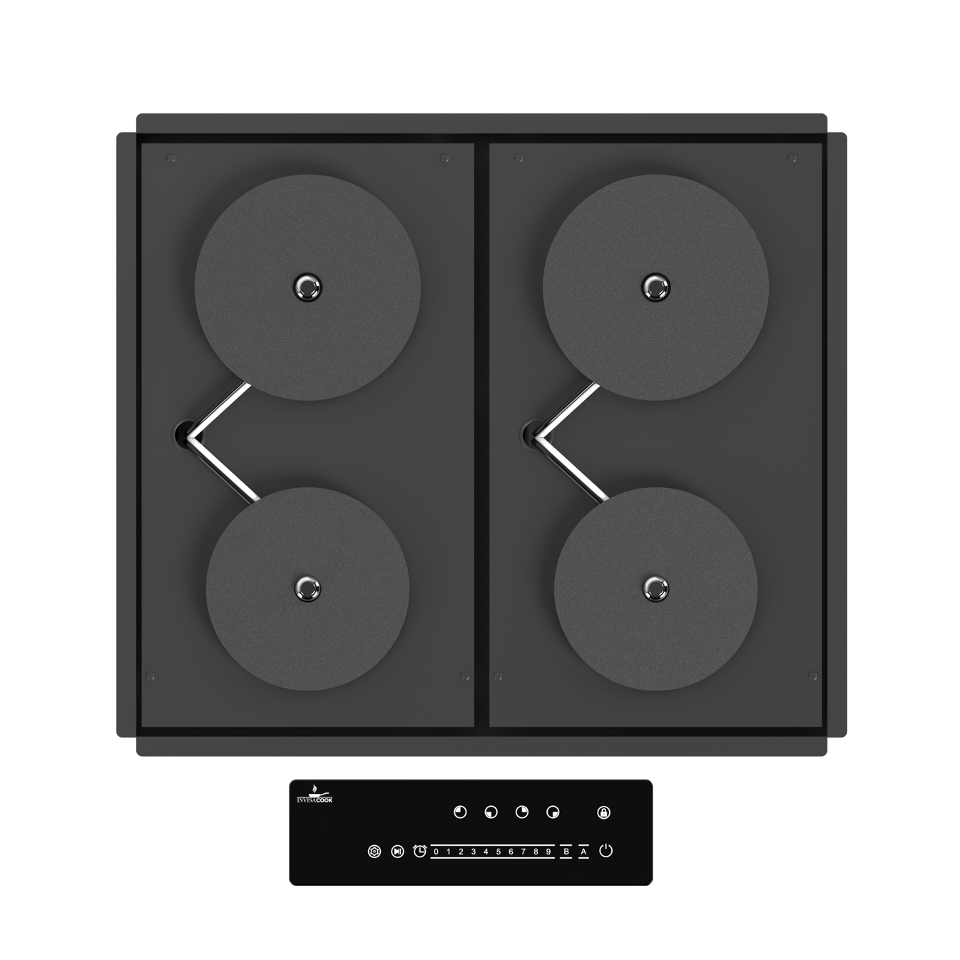 Invisacook 4-Burner 220V – Seamless Countertop Induction Cooktop ...