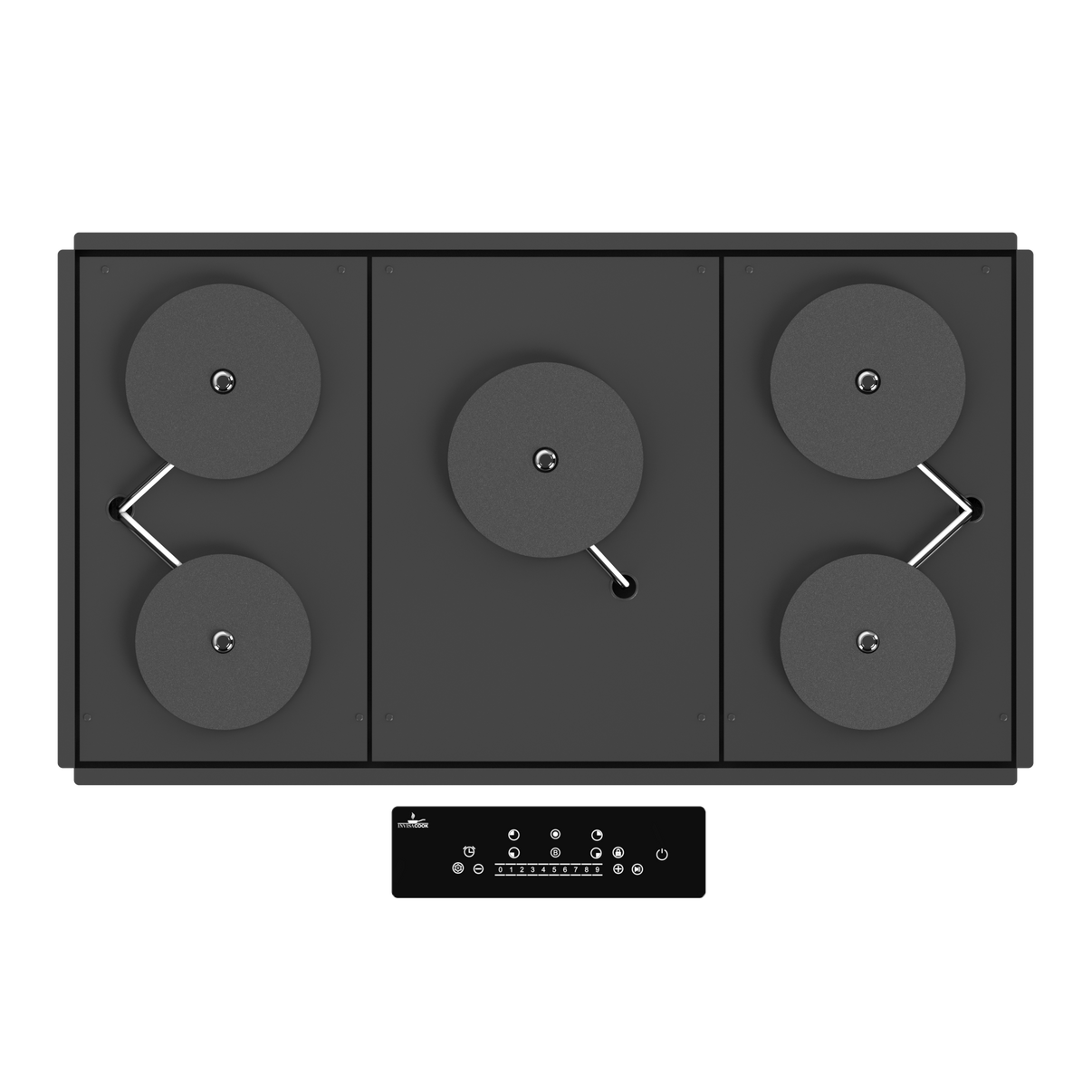 Invisacook 5 Burner 220V – Flush-Mount Invisible Induction Cooktop ...