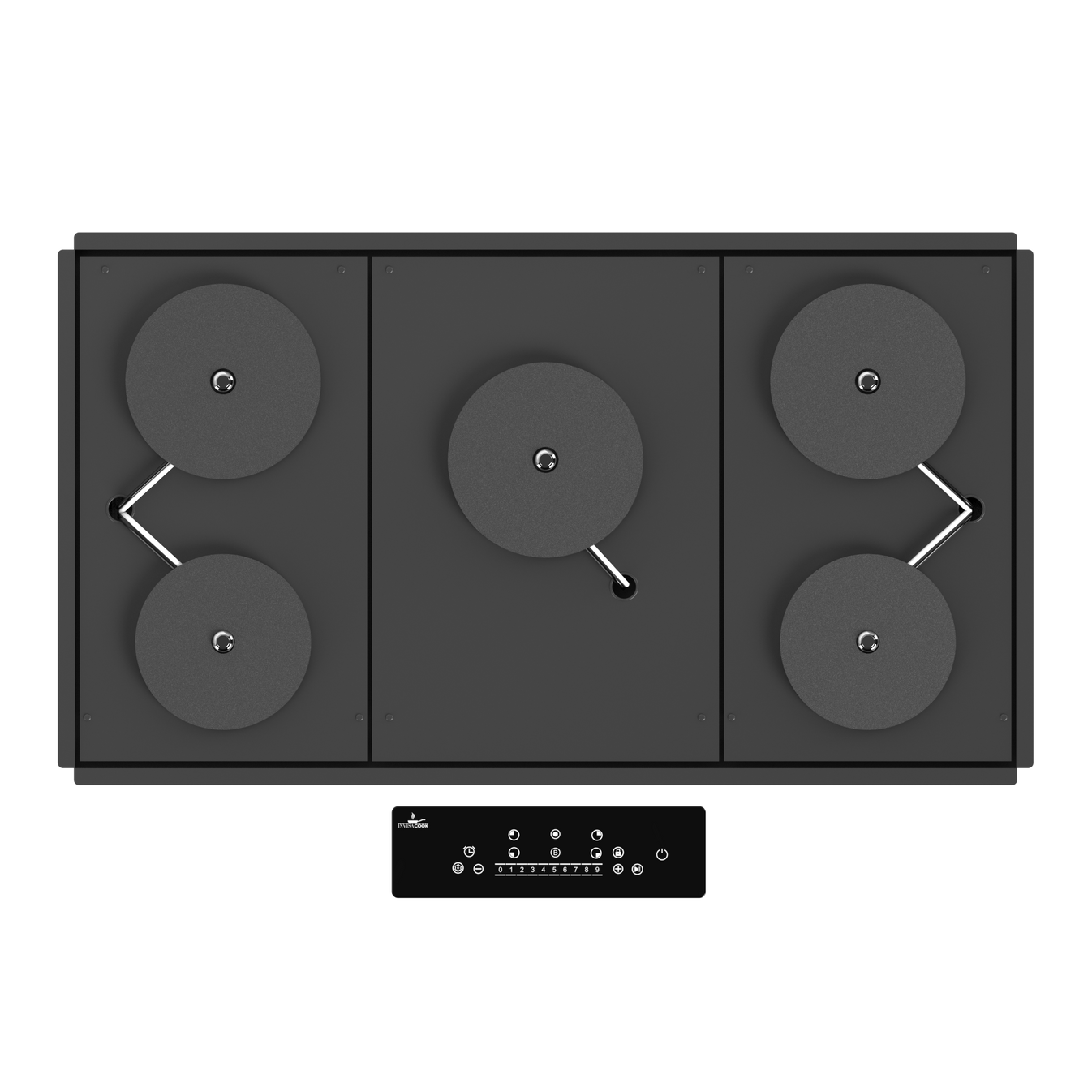 Invisacook 5 Burner 220V – Flush-Mount Invisible Induction Cooktop ...