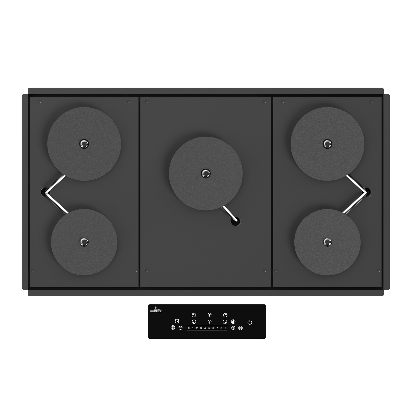 Invisacook 5 Burner 220V – Flush-Mount Invisible Induction Cooktop ...
