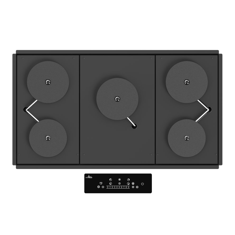 Invisacook 5 Burner 220V – Flush-Mount Invisible Induction Cooktop ...