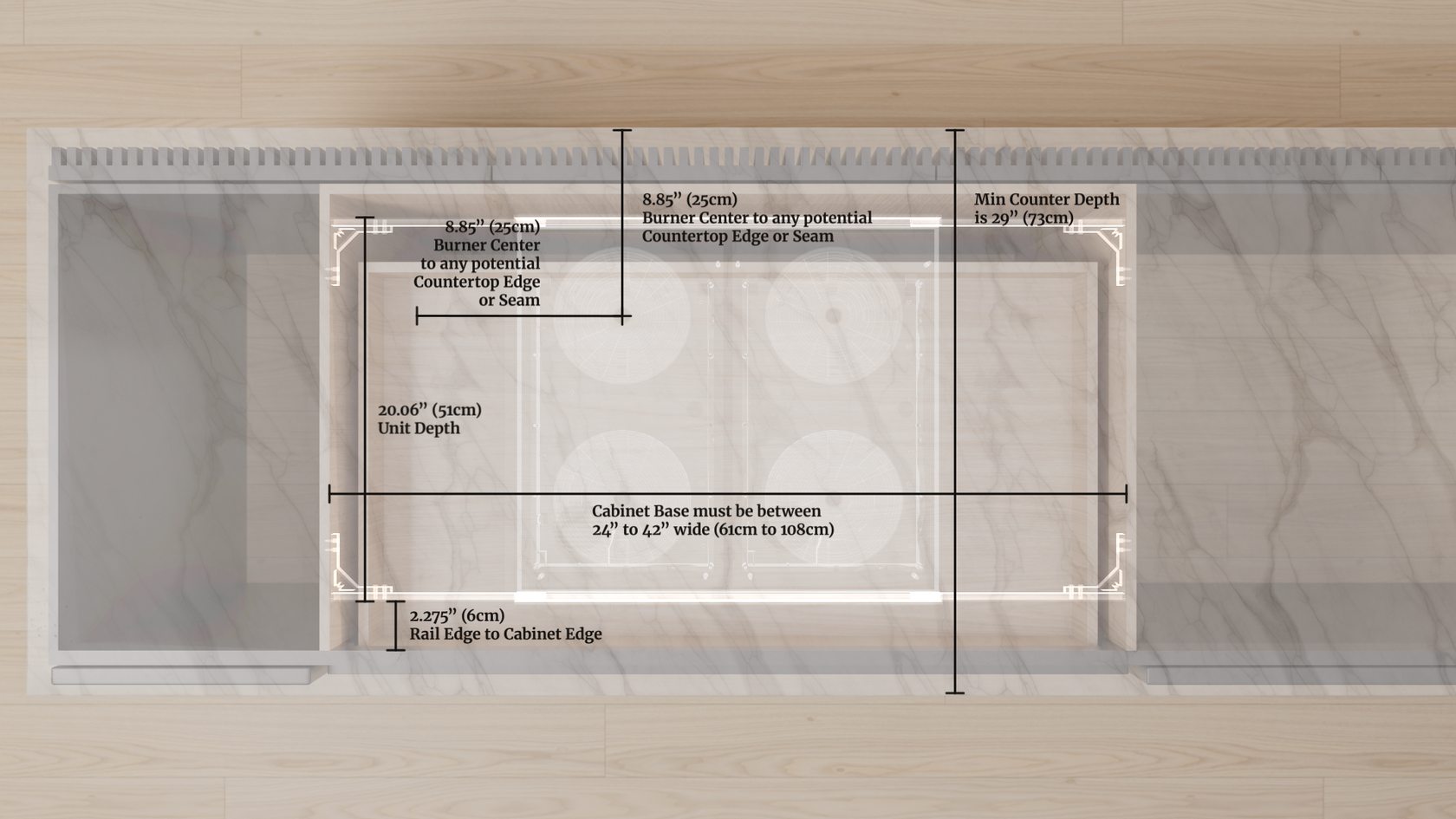 Invisacook Induction cooktop – Invisacook California