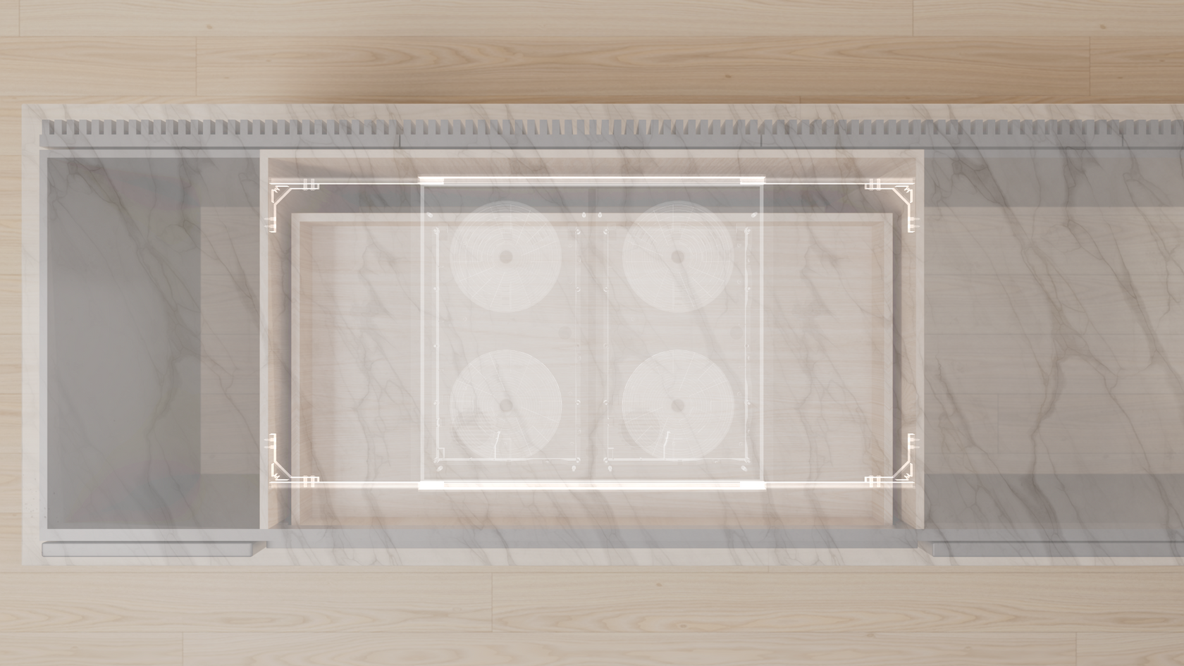 Invisacook Induction cooktop – Invisacook California